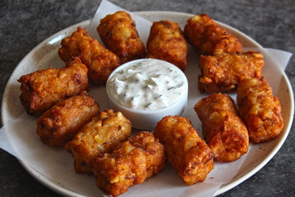 Fish and Chip Tater Tots