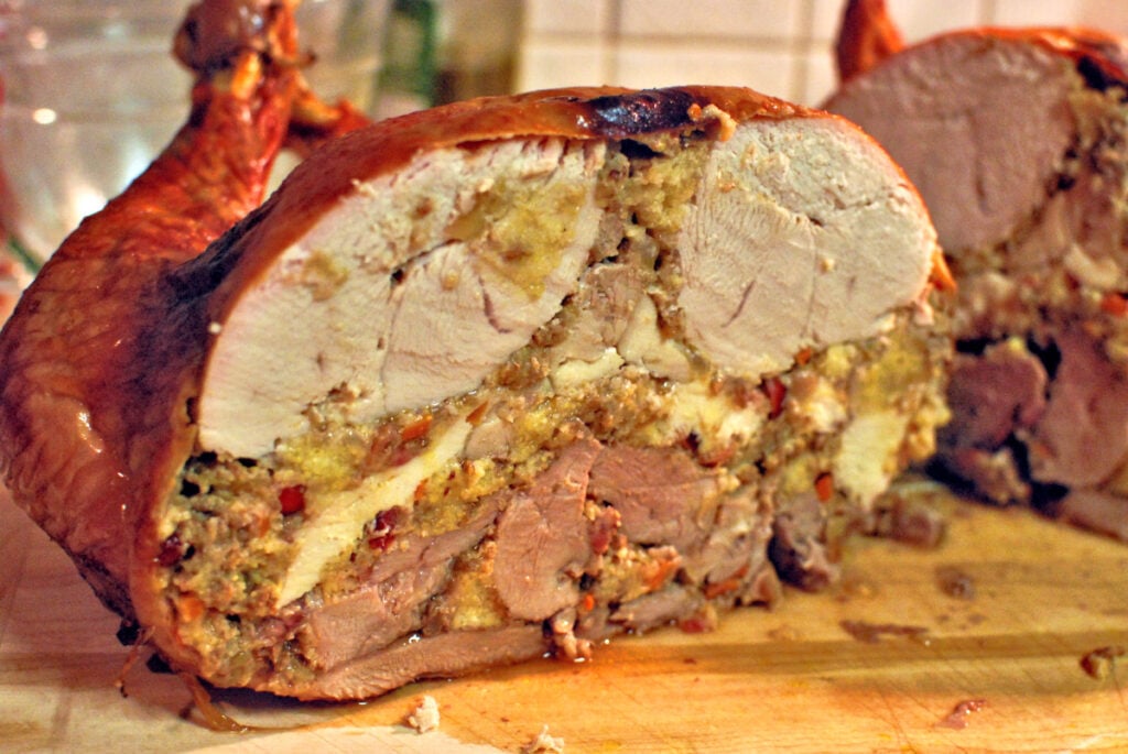 How to make a Turducken