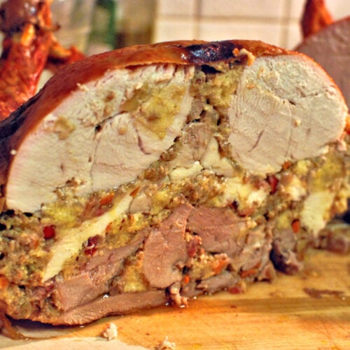How to make a Turducken