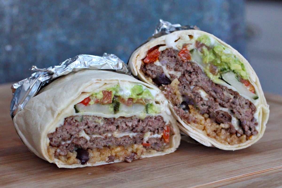 Smash Burger Burrito - The Burgerrito