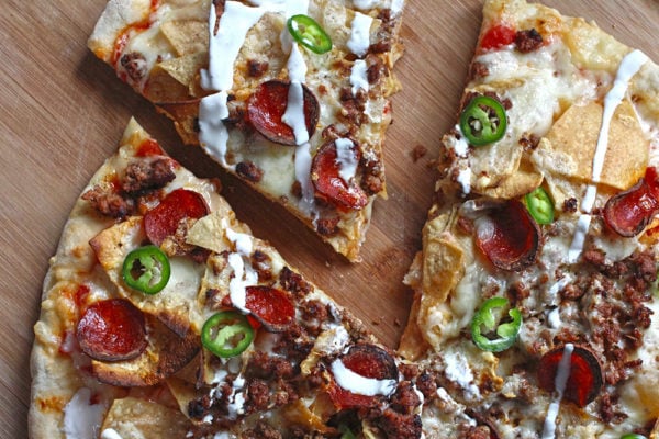Loaded Nacho Pizza